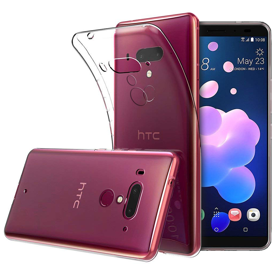 Flexi Slim Gel Case for HTC U12+ (Clear)